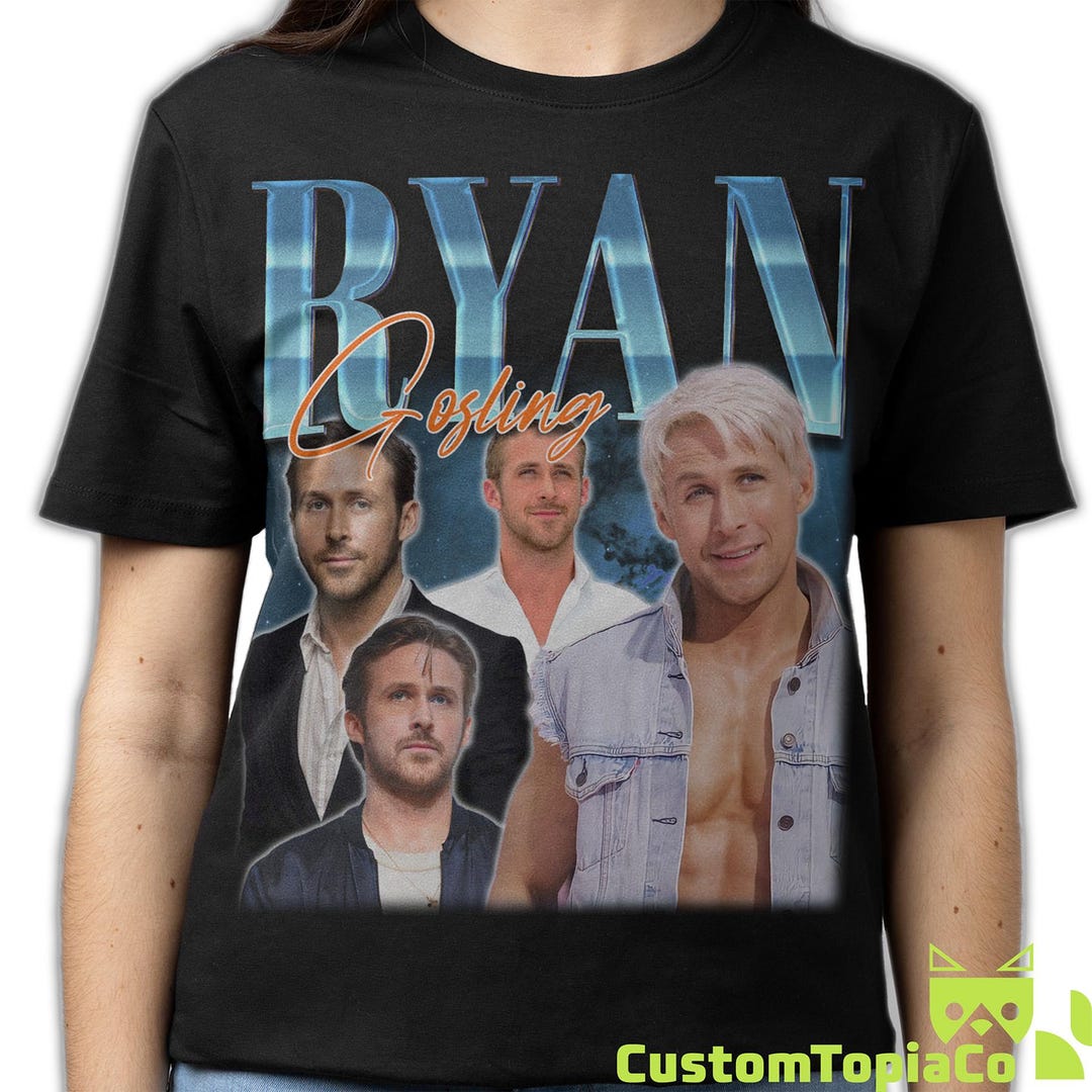 RYAN GOSLING SHIRT, Ryan Gosling Vintage T-shirt, Ryan Thomas Gosling ...