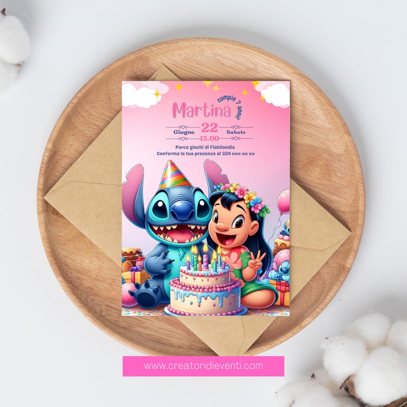 Festa a tema stitch - Etsy Italia