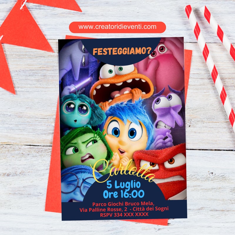 Festa inside out - Etsy Italia