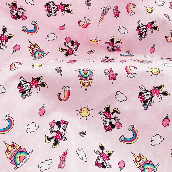 Minnie Mouse Fabric - Etsy
