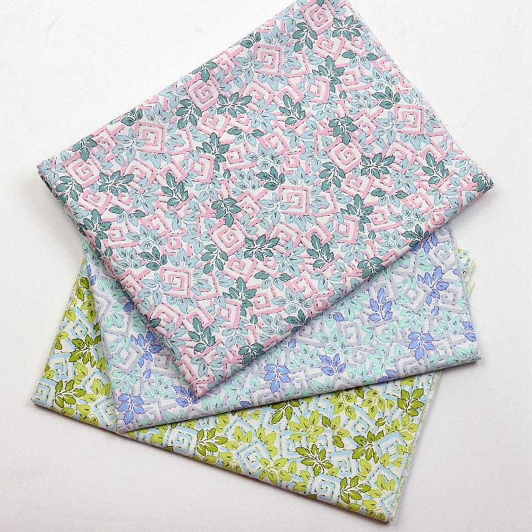 6146 Chic Leaf Leaves Cotton Fabric 62 Inch width X 1/2 Yard length - Etsy