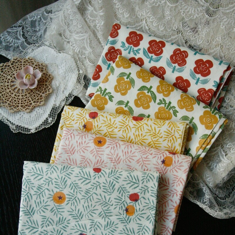 Persimmon Fabric - Etsy