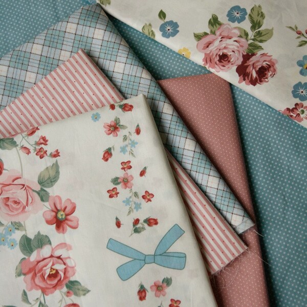 Mini Fabric Flowers - Etsy