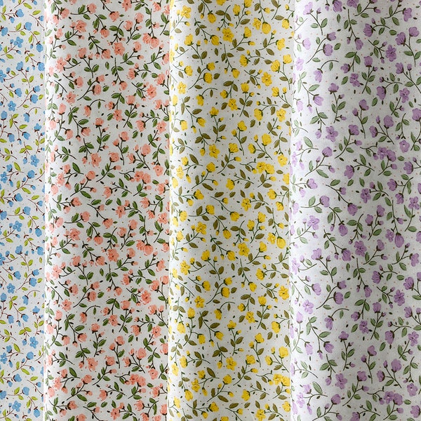 Small Floral Fabric - Etsy