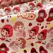 5746 Milky Peko Poko Peko-chan Girl Strawberry Fruit Cotton Fabric 41 ...