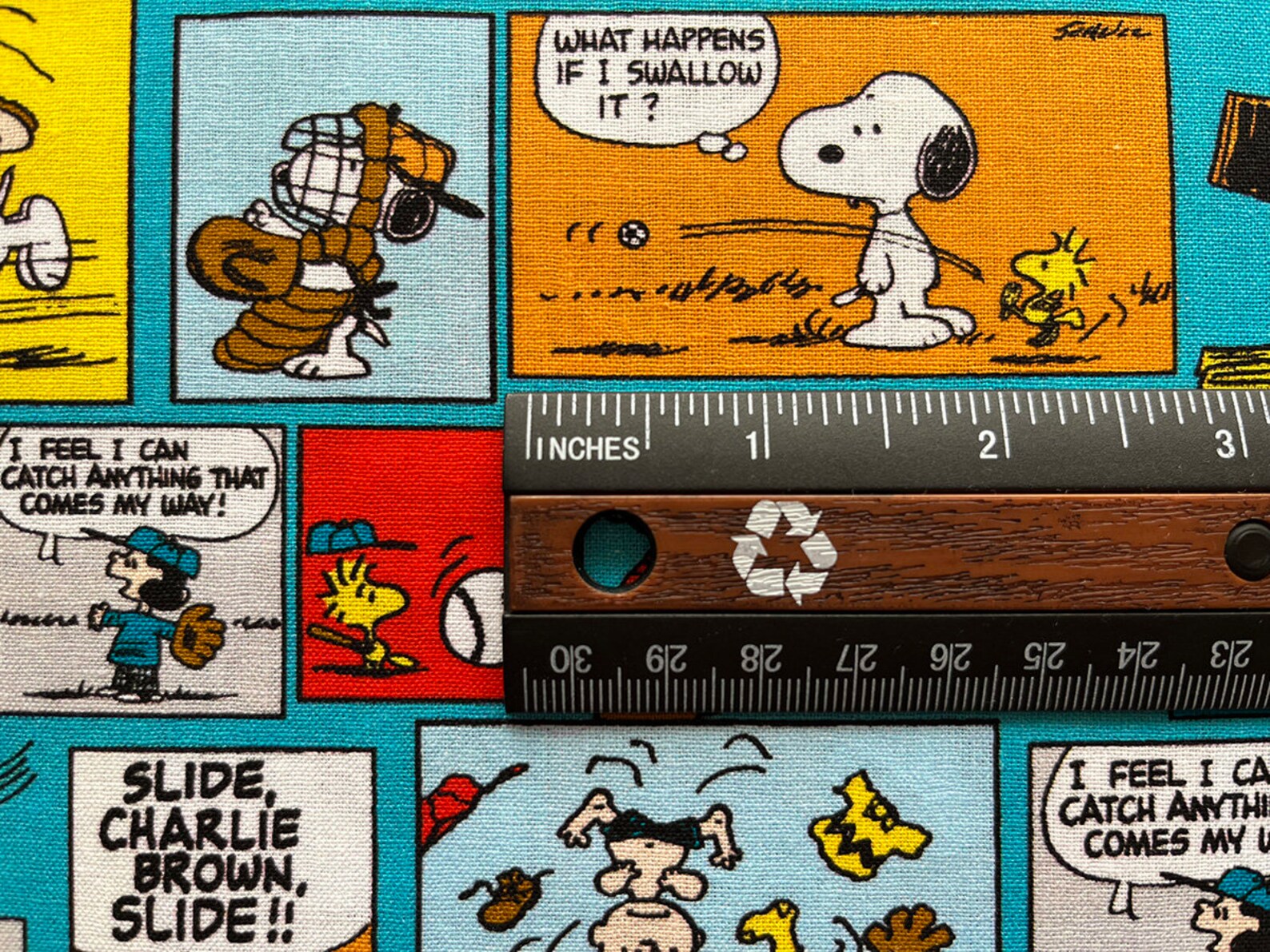 5876 Snoopy Peanuts Friends Comic Strip Cotton Fabric 43 - Etsy