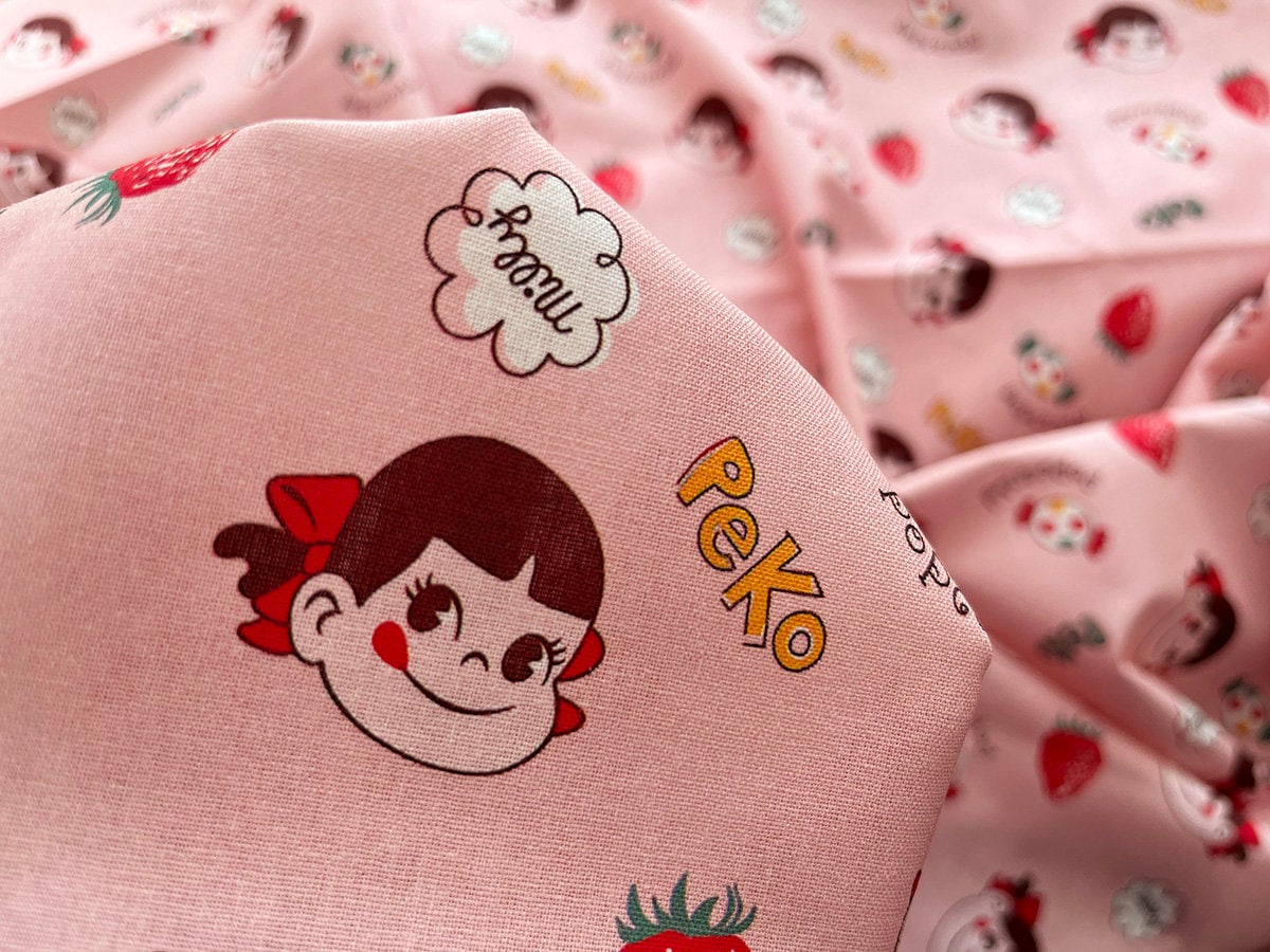 5871 Milky Peko Poko Peko-chan Girl Strawberry Fruit Candy - Etsy