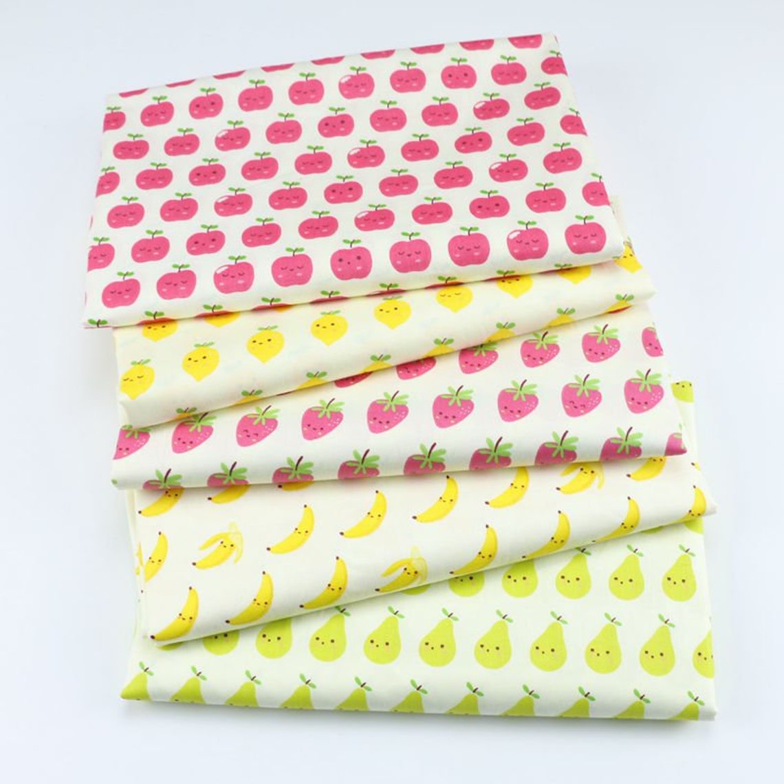 5168 Assorted Fruit Cotton Fabric 62 Inch width X 1/2 | Etsy