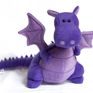 Yoki the Fat Dragon Pattern - PDF - Etsy