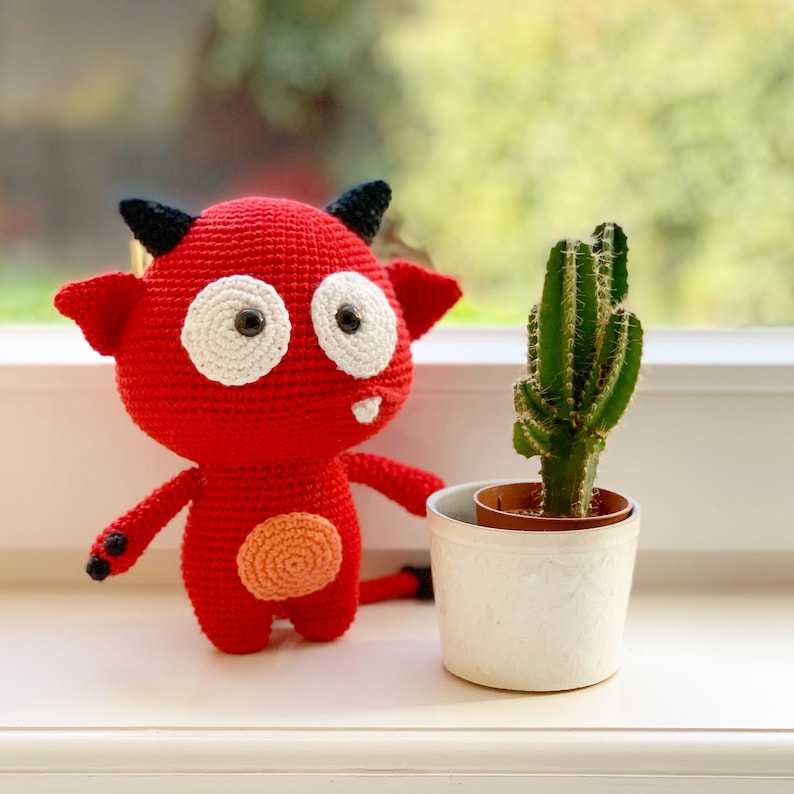 Little Love Devil Amigurumi Crochet Pattern PDF | Etsy