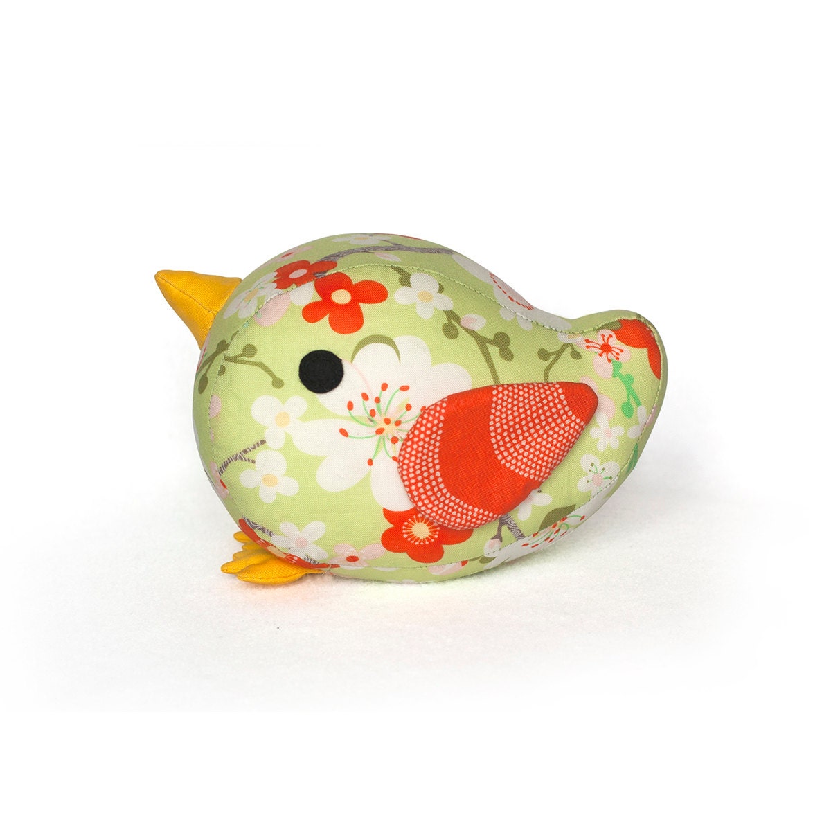 Bird Sewing Pattern PDF Sew a Cute Plush Toy | Etsy