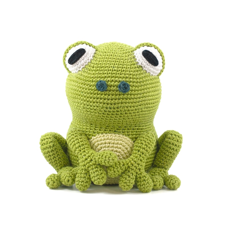Frog Fluffy Plush - Etsy UK