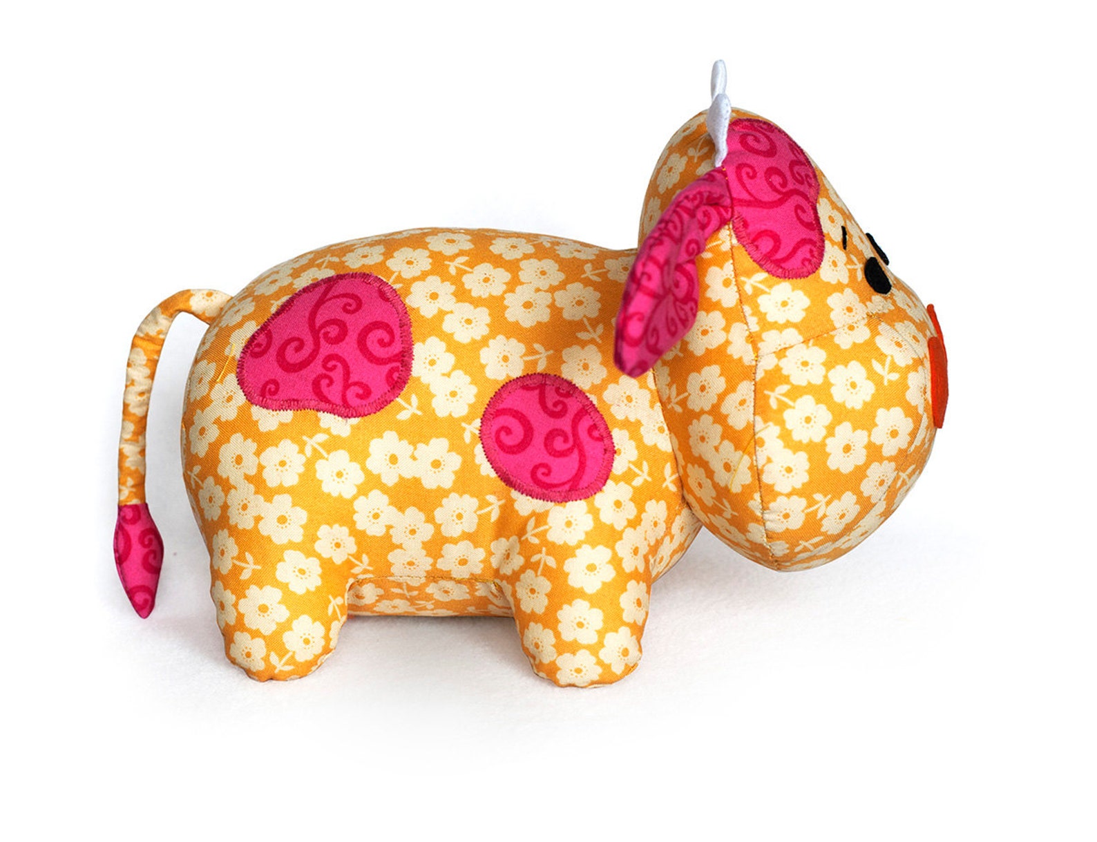 Cow Sewing Pattern Sew a Plush Toy PDF INSTANT DOWNLOAD - Etsy