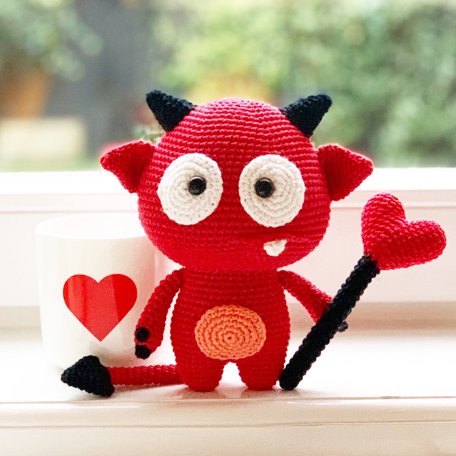 Little Love Devil Amigurumi Crochet Pattern PDF | Etsy