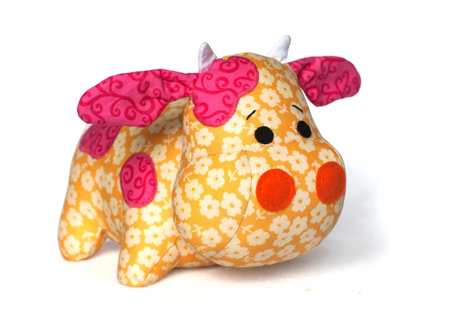 Cow Sewing Pattern Sew a Plush Toy - PDF INSTANT DOWNLOAD - Etsy