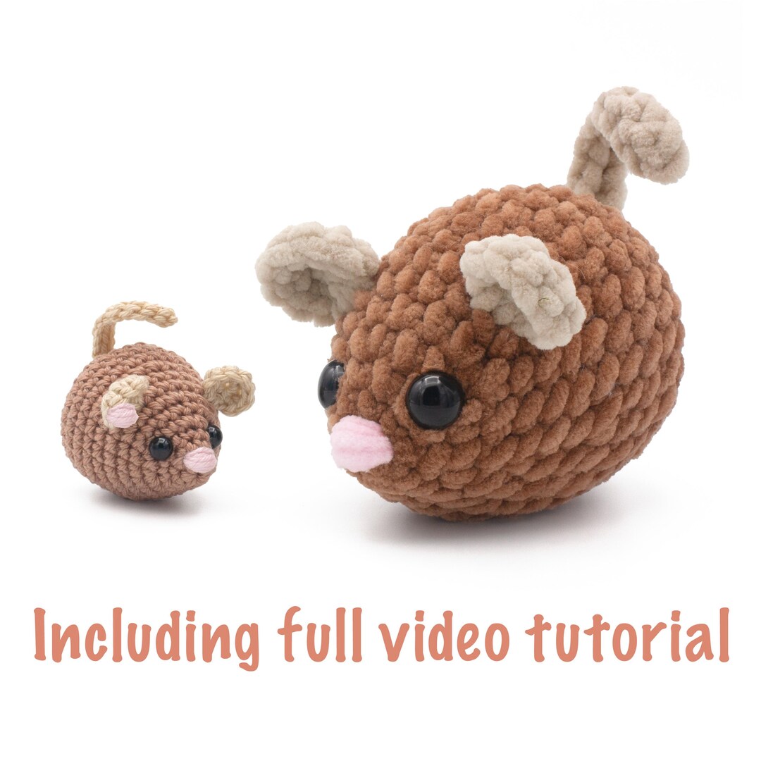 Molly Mouse Amigurumi Crochet Pattern: Beginner-friendly Plushie Toy ...