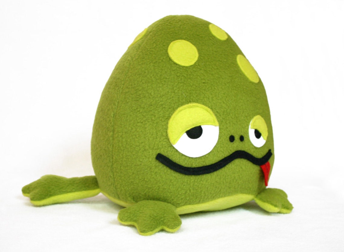 Bubbo the frog Sewing pattern plush toy PDF | Etsy