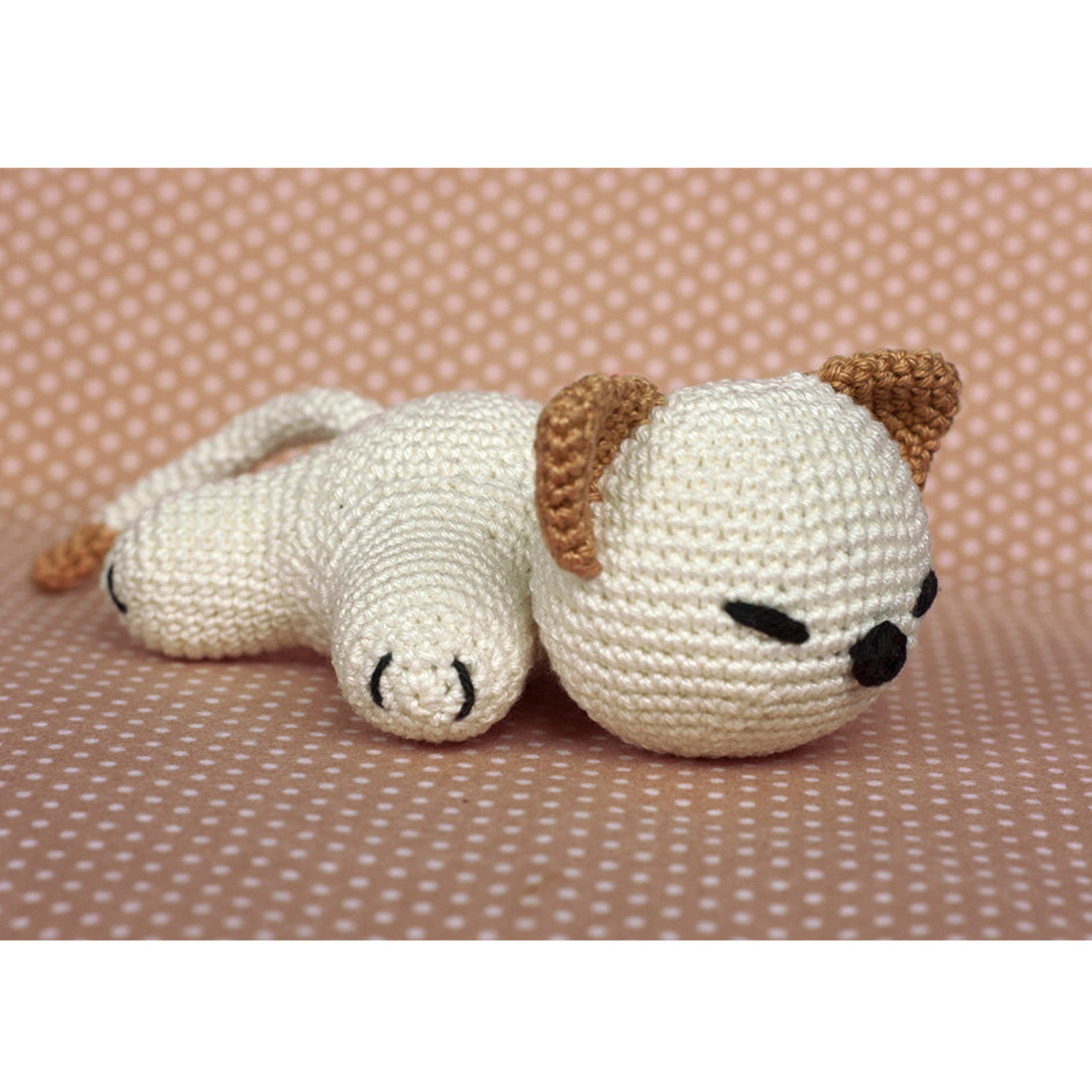 Crochet Pattern Cute Kitty Cat Amigurumi PDF - Etsy