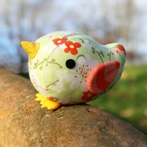 Bird Sewing Pattern PDF - Sew a Cute Plush Toy - Etsy