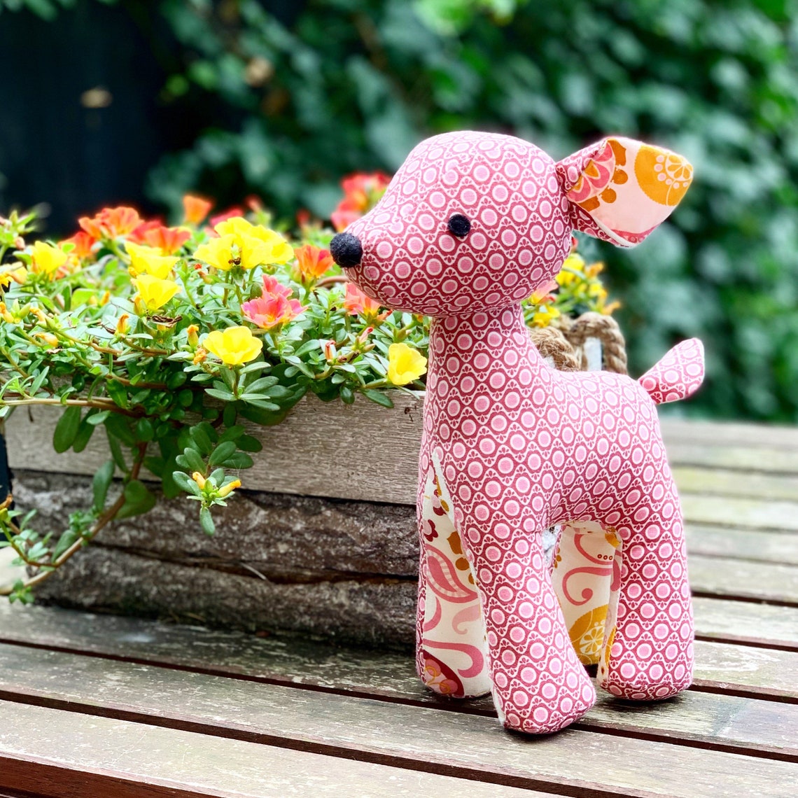 Cute Deer Sewing Pattern Plush Toy Pattern PDF - Etsy