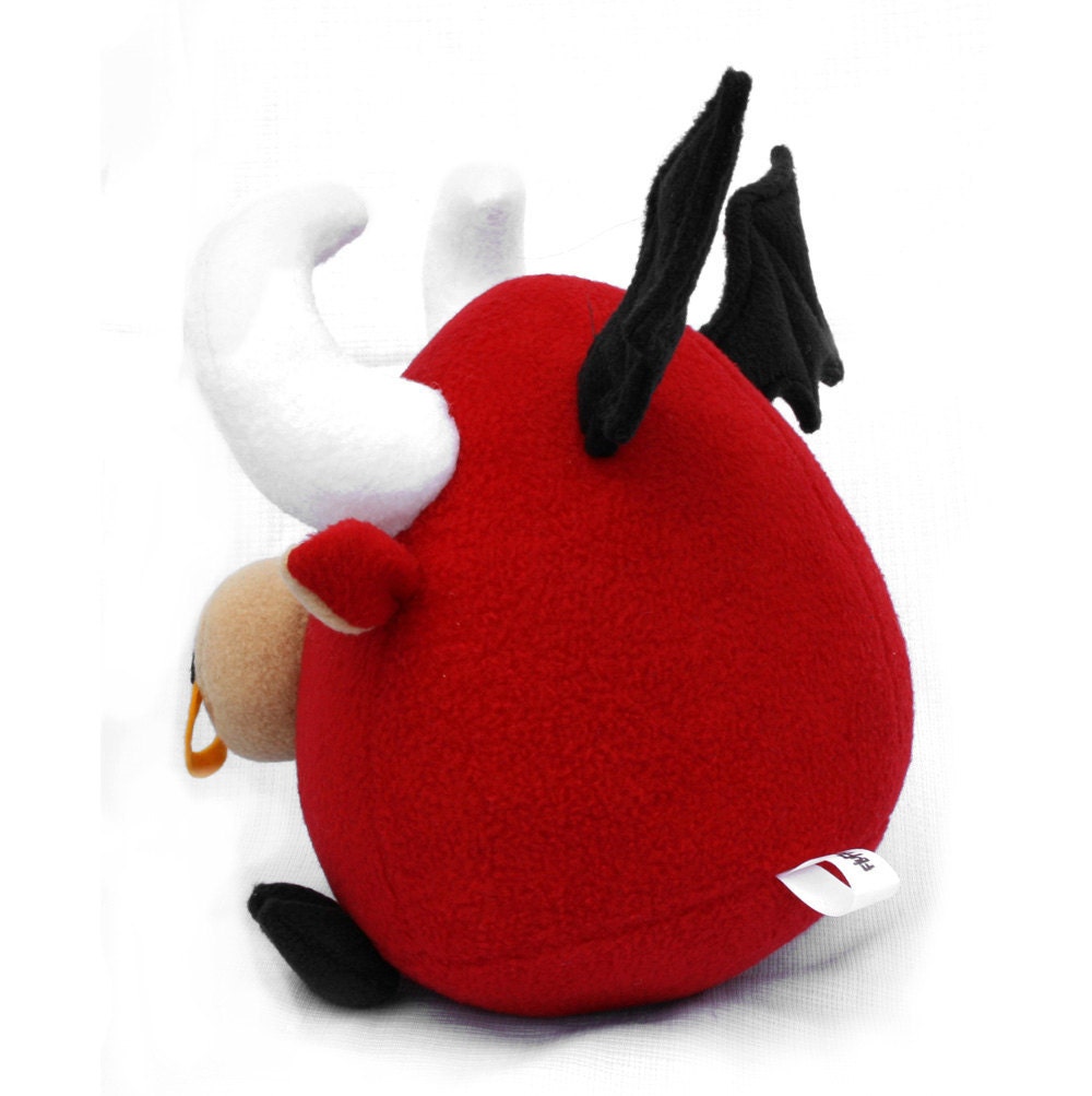 Ronky the Flying Red Bull Fleece Toy Sewing Pattern PDF | Etsy