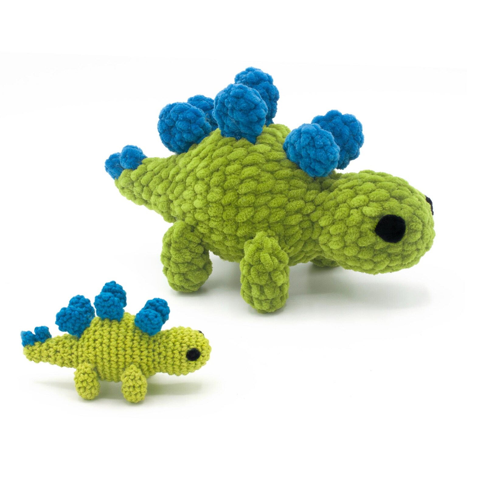 Brodie the Mini Stegosaurus - A Small Easy Amigurumi Crochet Pattern ...