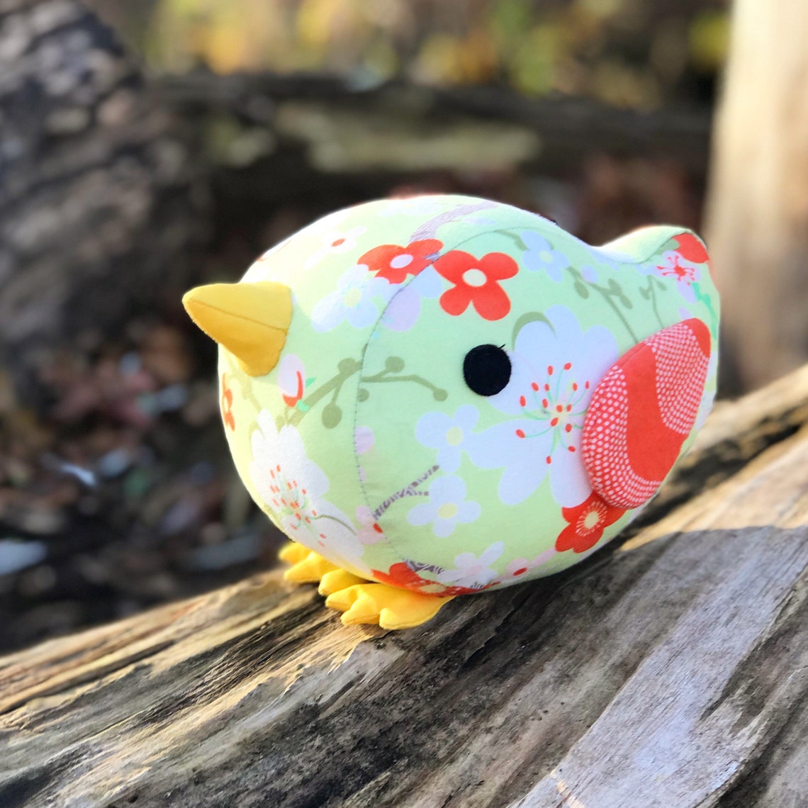 Bird Plush Sewing Pattern – DIY Stuffed Toy (PDF Pattern) - Etsy