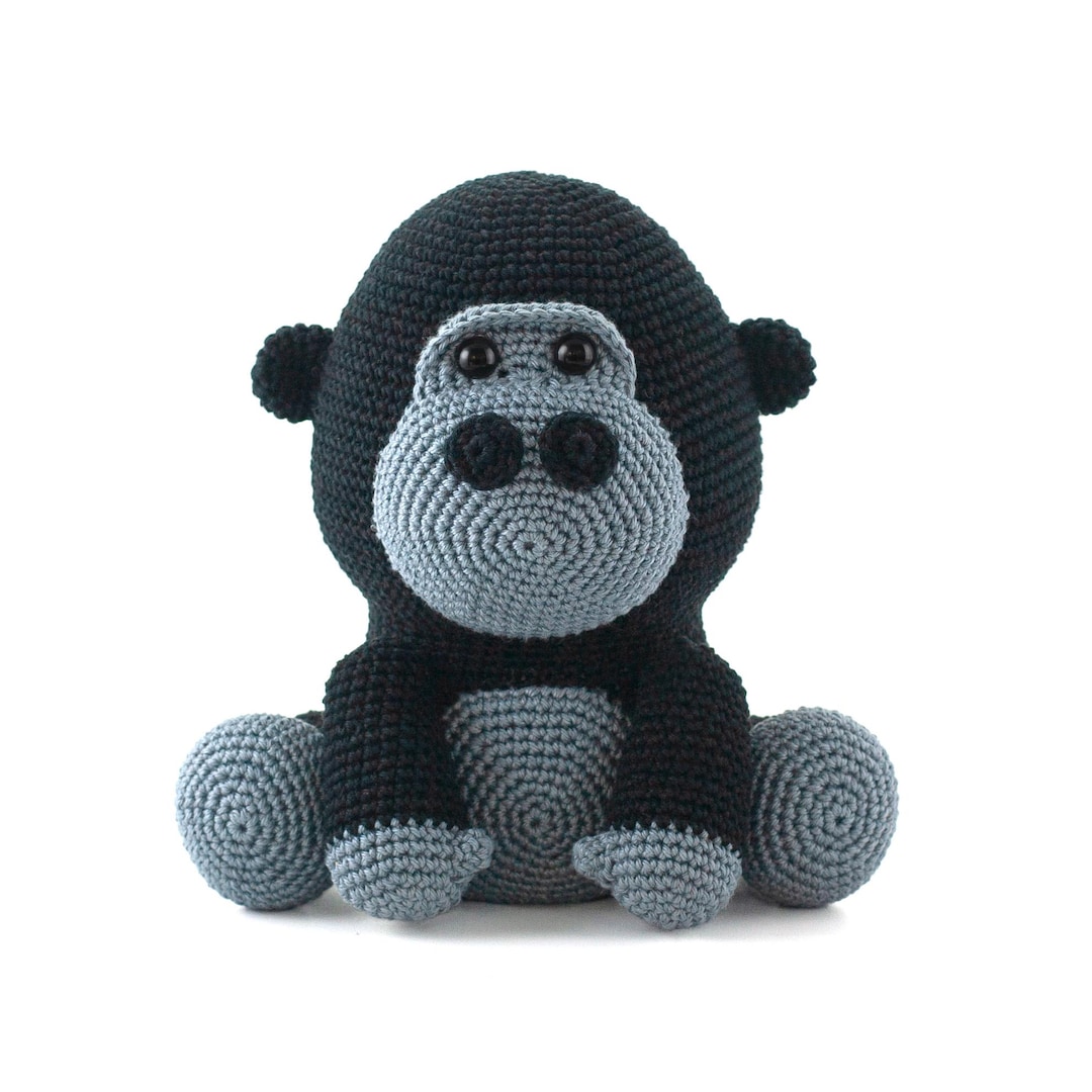 Bonzo the Gorilla - Cute Amigurumi Crochet Pattern - PDF - Etsy