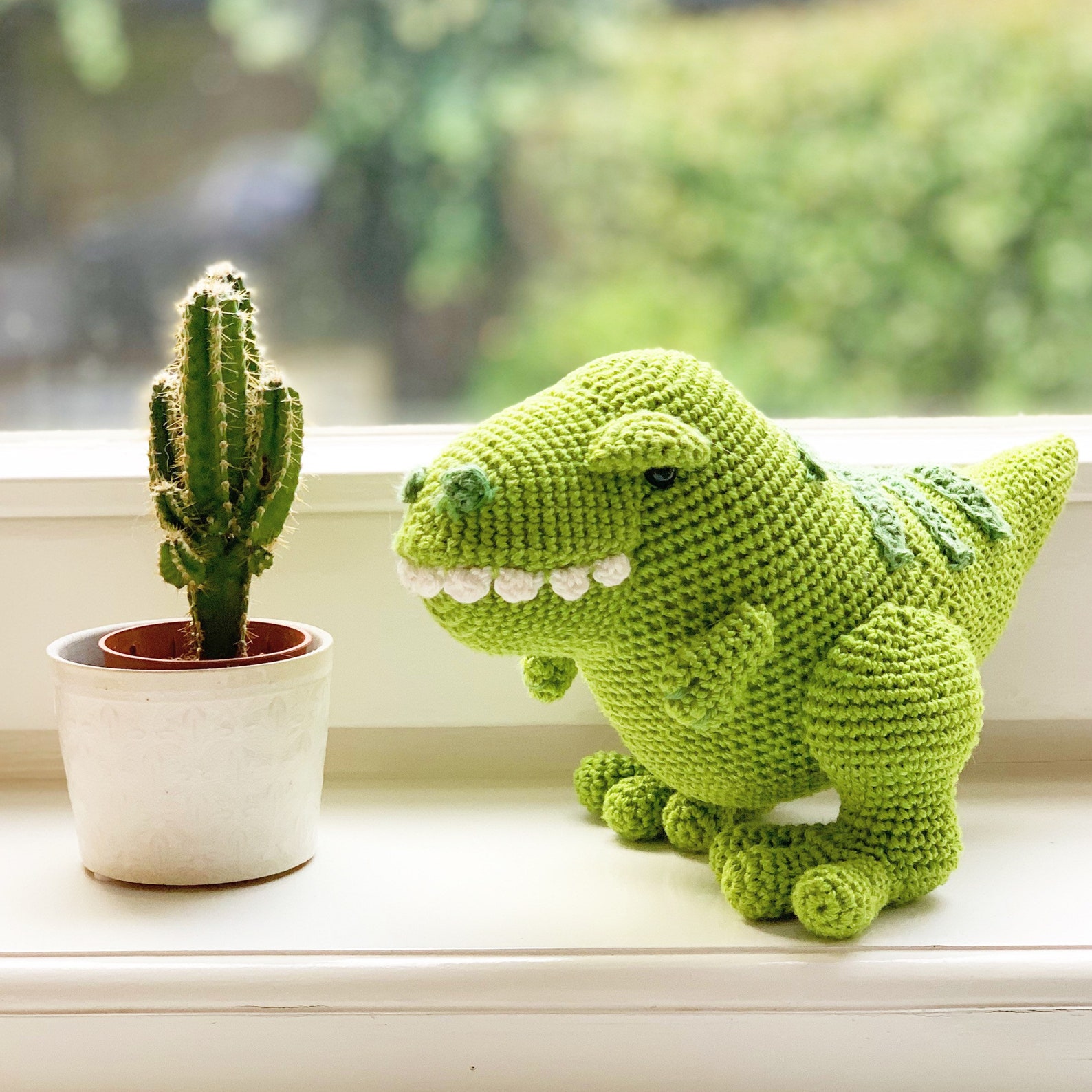 Crochet Pattern Titus the T-rex Dinosaur Amigurumi PDF Make - Etsy