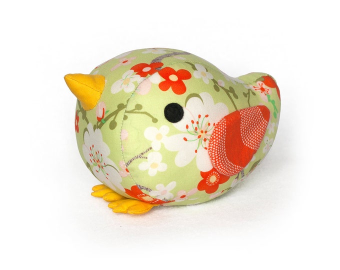 Bird Sewing Pattern PDF Sew a Cute Plush Toy - Etsy