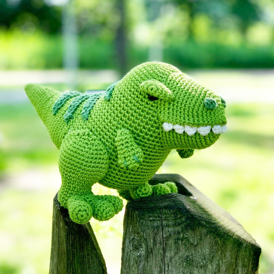 Crochet Pattern Titus the T-rex Dinosaur Amigurumi PDF Make - Etsy