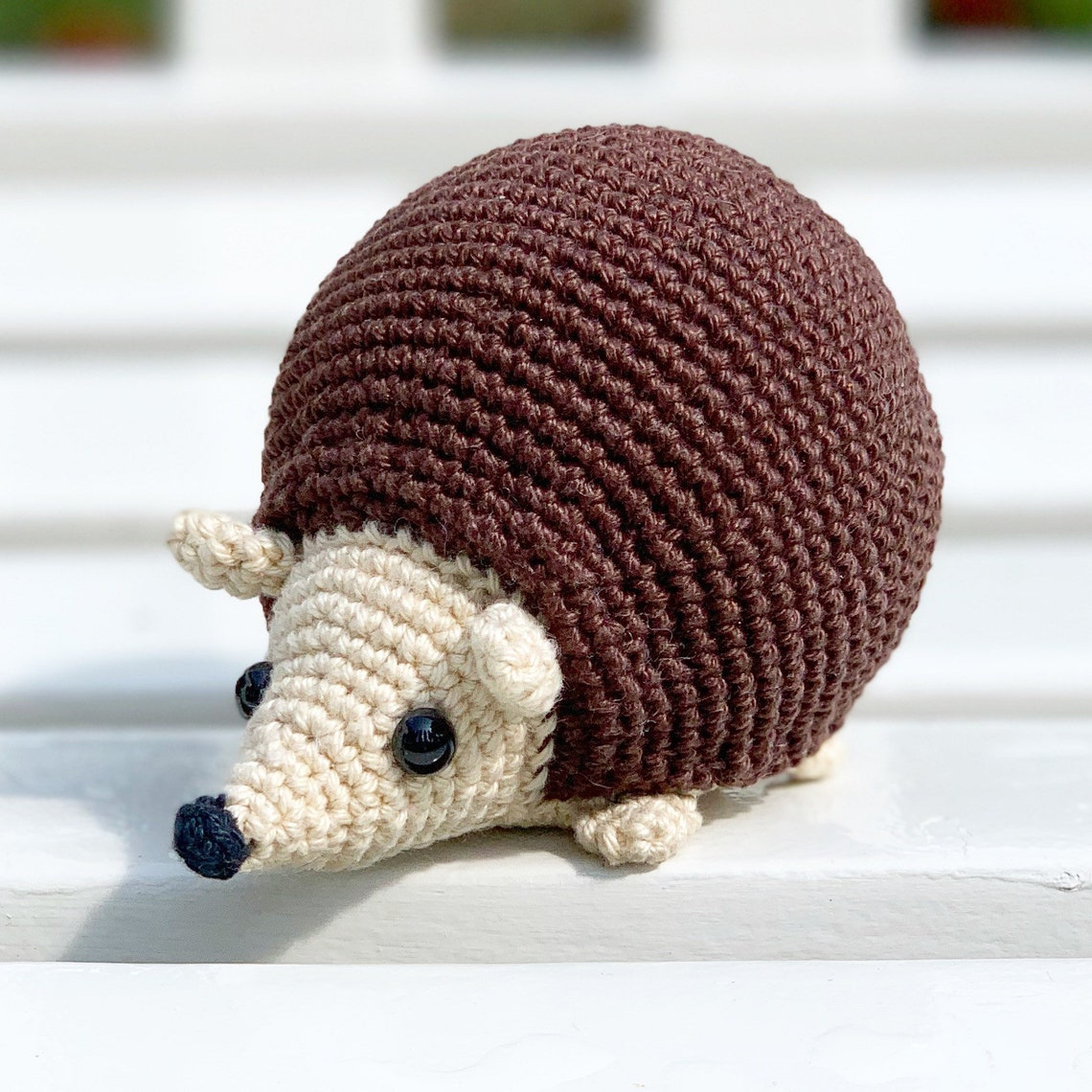 Amigurumi Pattern Hedgehog Crochet PDF Tutorial - Etsy