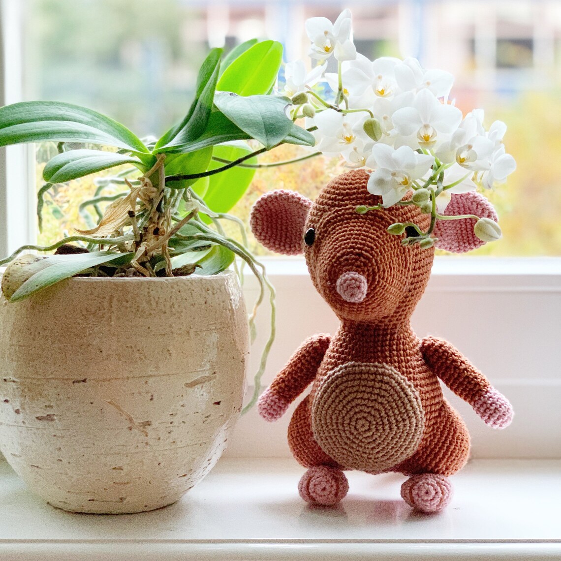 Rupert the Rat Crochet Pattern PDF Make a Cute Rat Amigurumi - Etsy