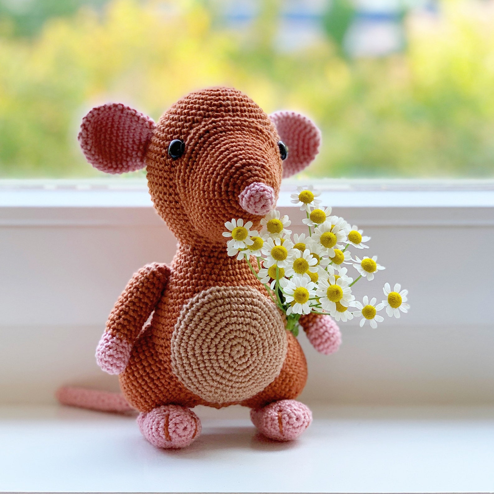 Rupert the Rat Crochet Pattern PDF Make a Cute Rat Amigurumi - Etsy