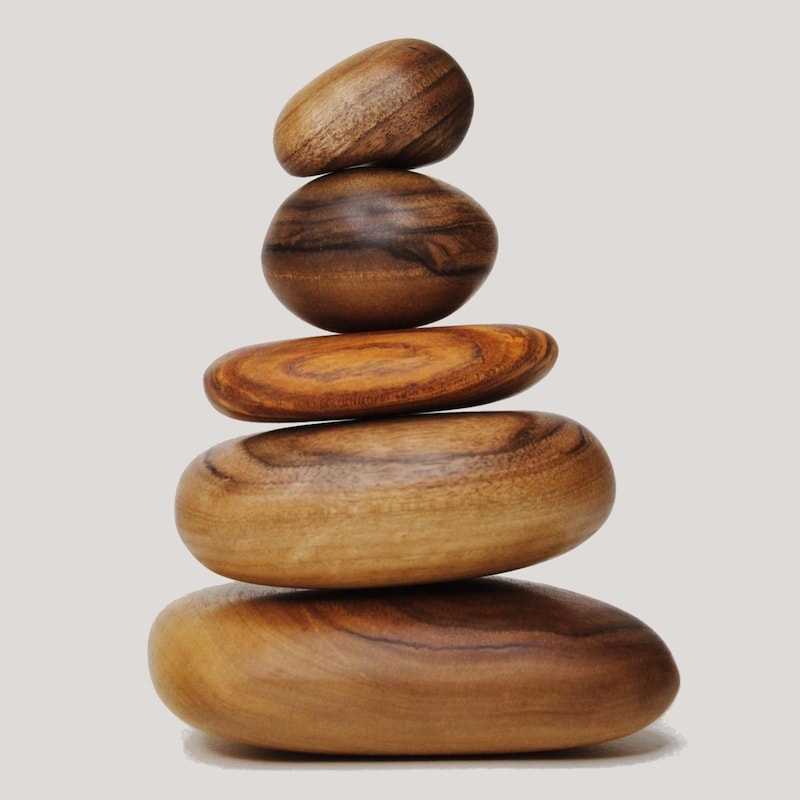 Zen Wood Sculpture - Etsy