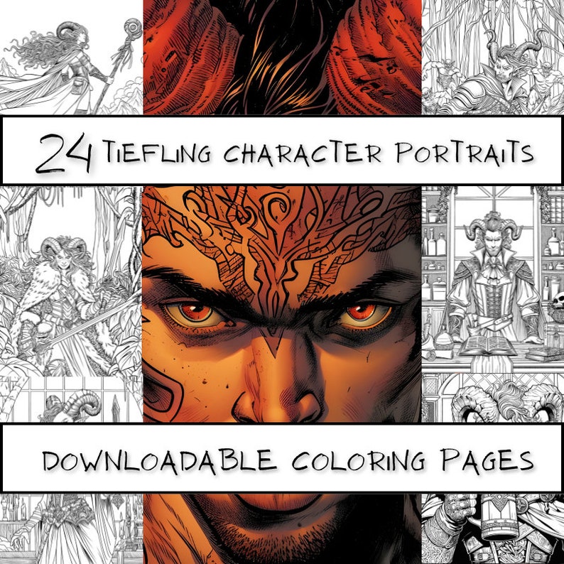 24 Tiefling Characters From Dungeons and Dragons - Core Character ...