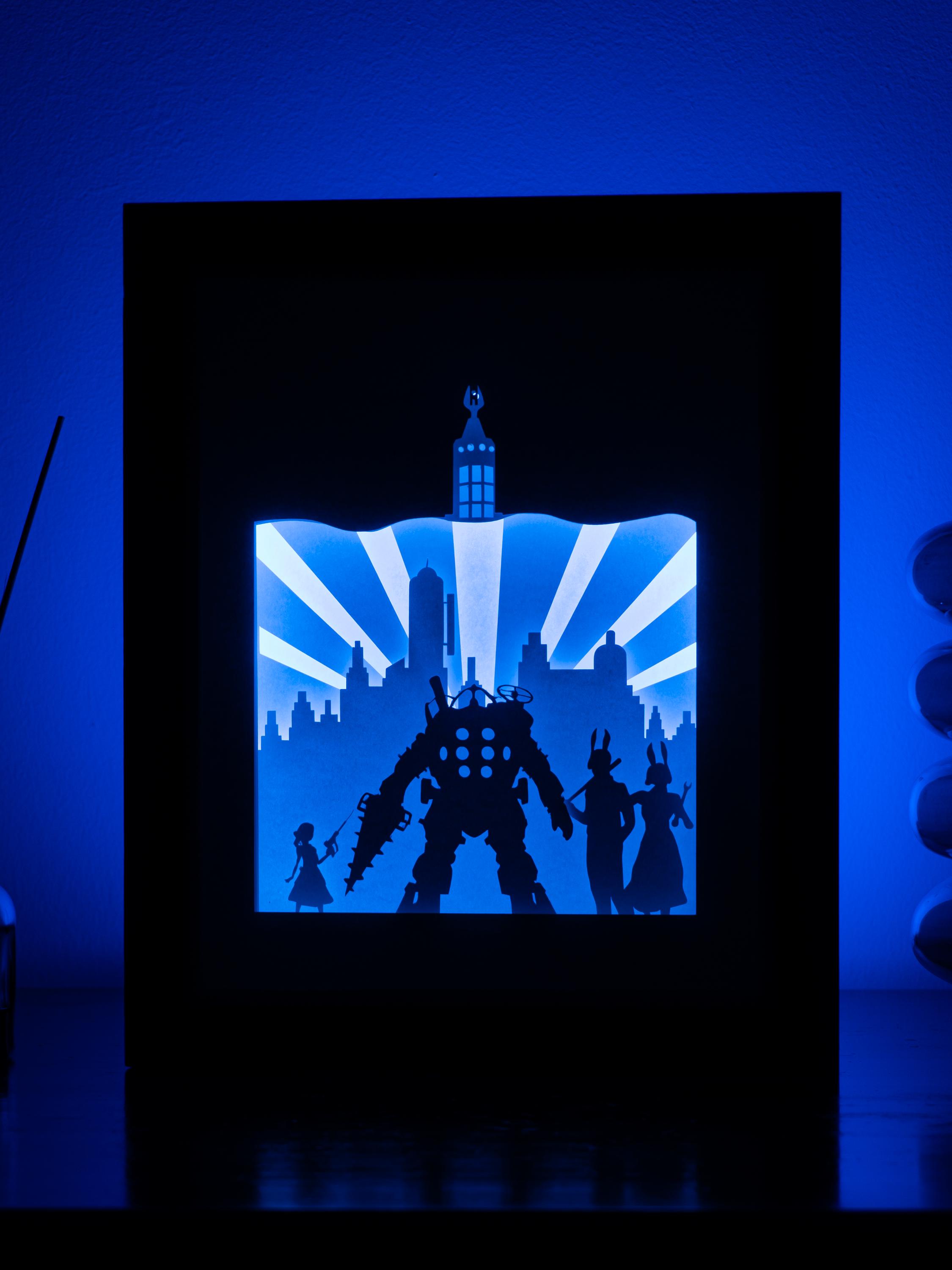 Bio DIY Light Box Templates (PDF for Printing + SVG for Cutting ...