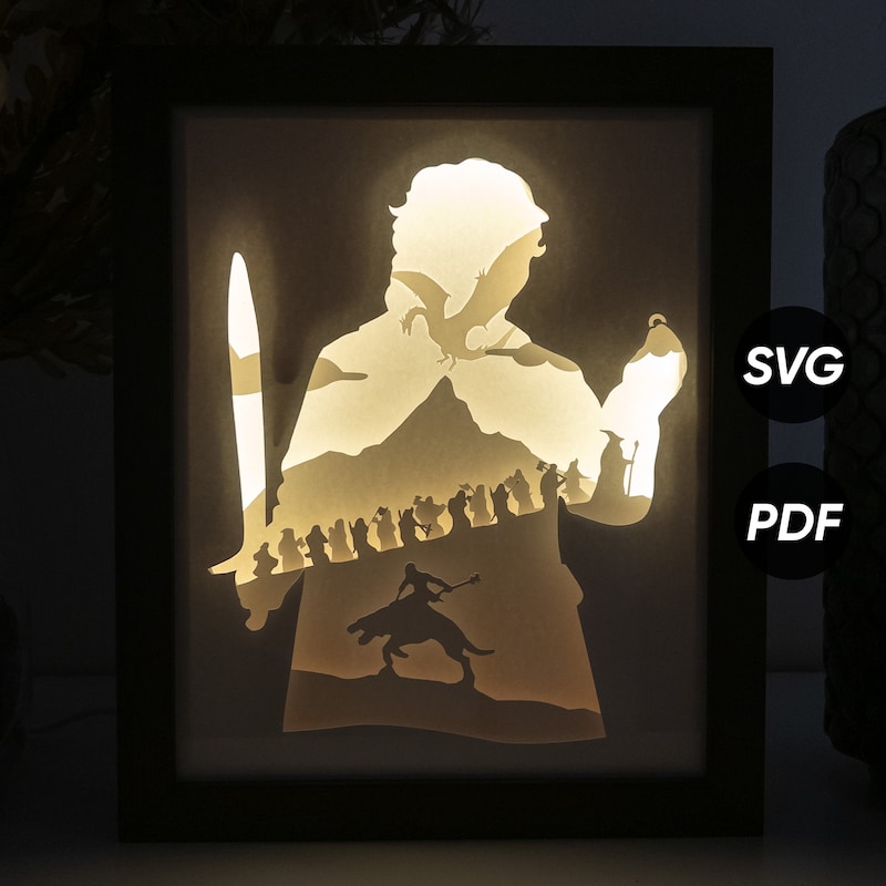 Diy Lightbox Template - Etsy UK