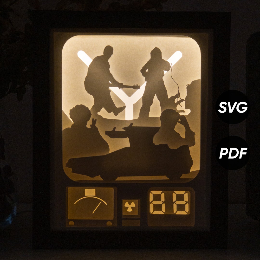 Future DIY Light Box Templates (PDF for Printing + SVG for Cutting ...