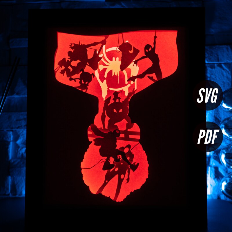 Spidey Shadow Box - Etsy