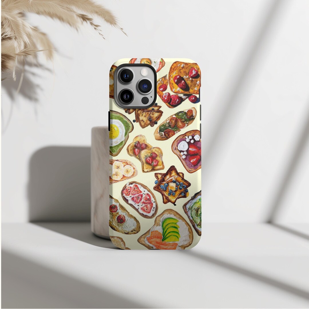 Chef Kiss Food Sandwich Collage Aesthetic Cool Phone Case iPhone 16 15 ...