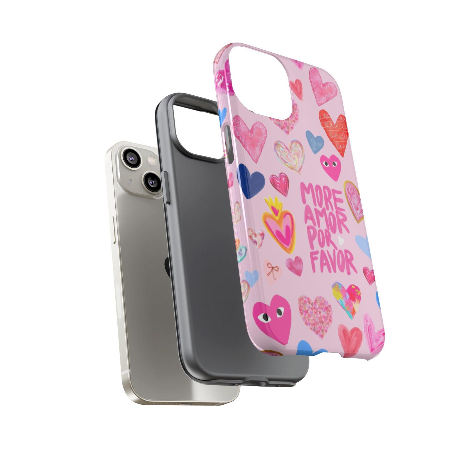 Coquette Cute Preppy Phone Case Pink Collage Trendy More Amore ...
