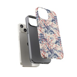 Vintage Floral Japanese Blossom Phone Case Chinese Aesthetic Unique ...