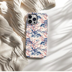 Vintage Floral Japanese Blossom Phone Case Chinese Aesthetic Unique ...