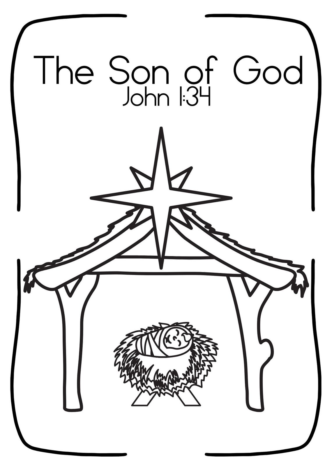 The Names of Jesus Advent Coloring Book, Christmas Countdown Family ...