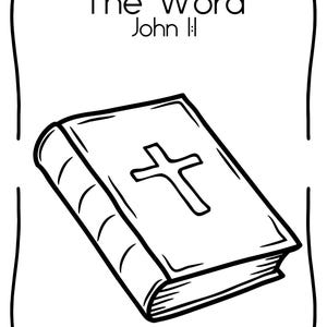 The Names of Jesus Advent Coloring Book, Christmas Countdown Family ...