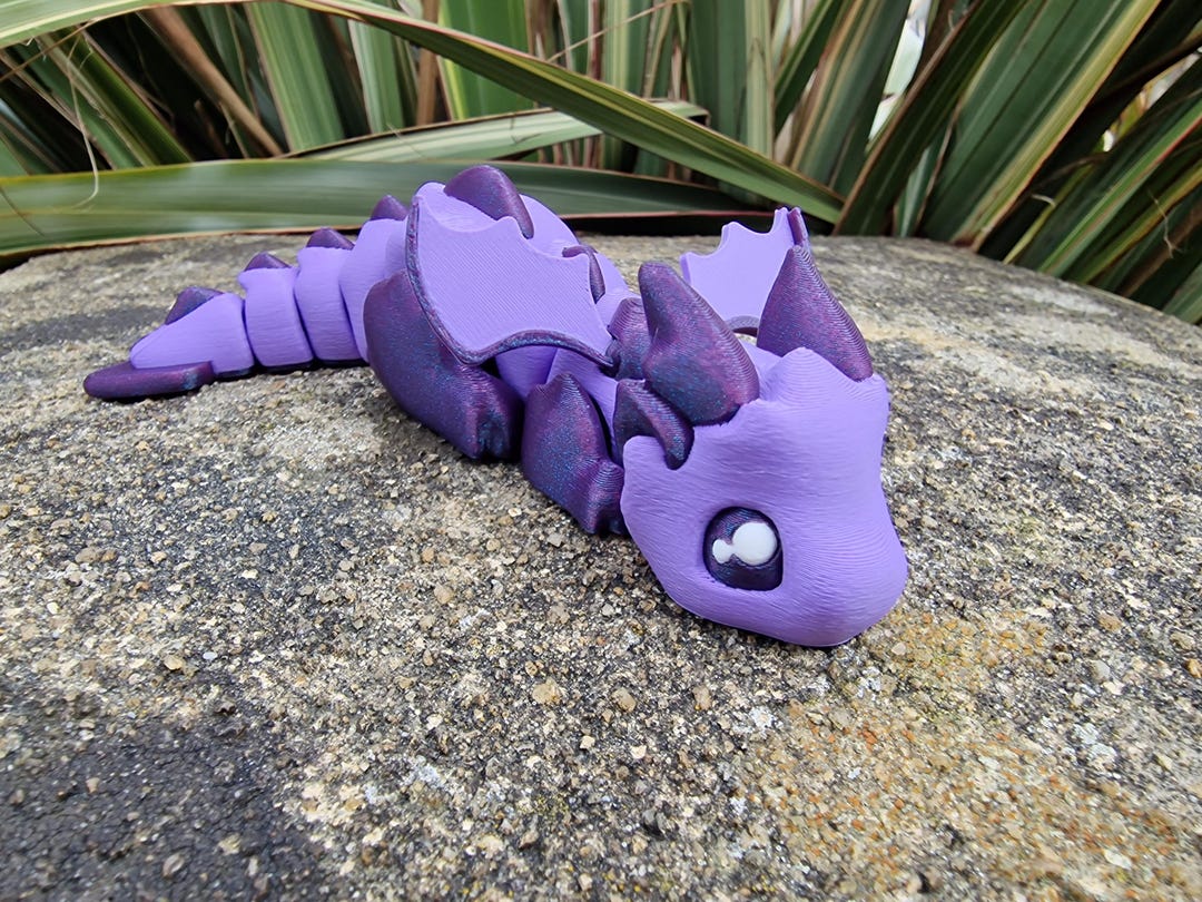 Articulated Winged Dragon Cute - Etsy