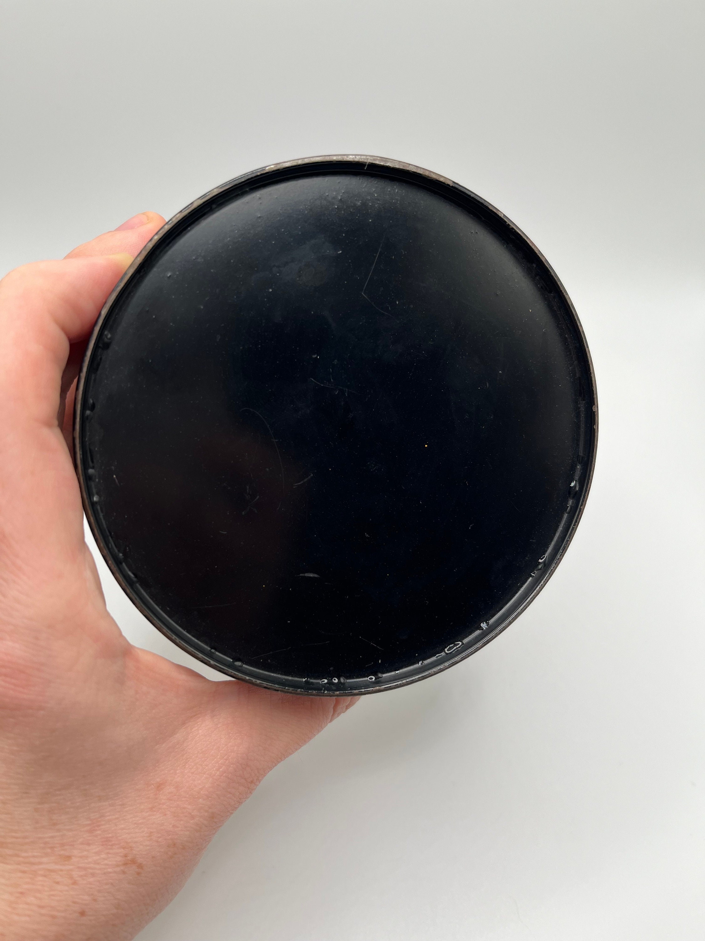 Black Tole Container With Lid - Etsy