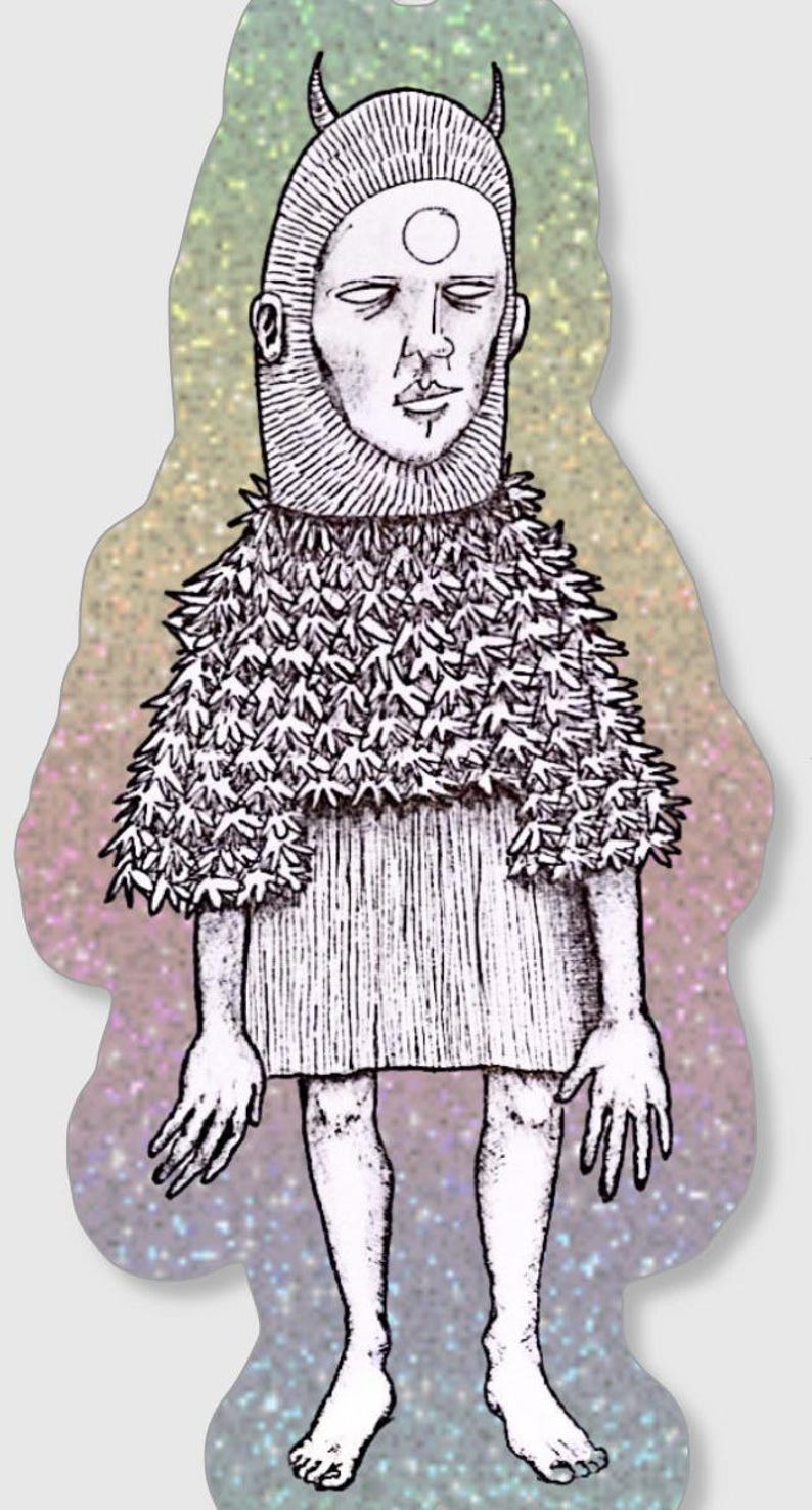 Creepy Little Devil Guy Digital Download, Art for Stickers, Phone Cases ...