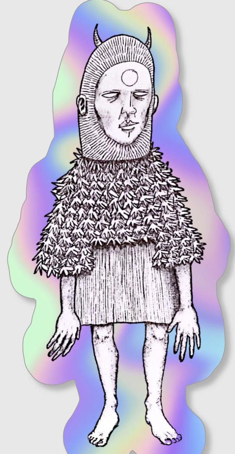 Creepy Little Devil Guy Digital Download, Art for Stickers, Phone Cases ...